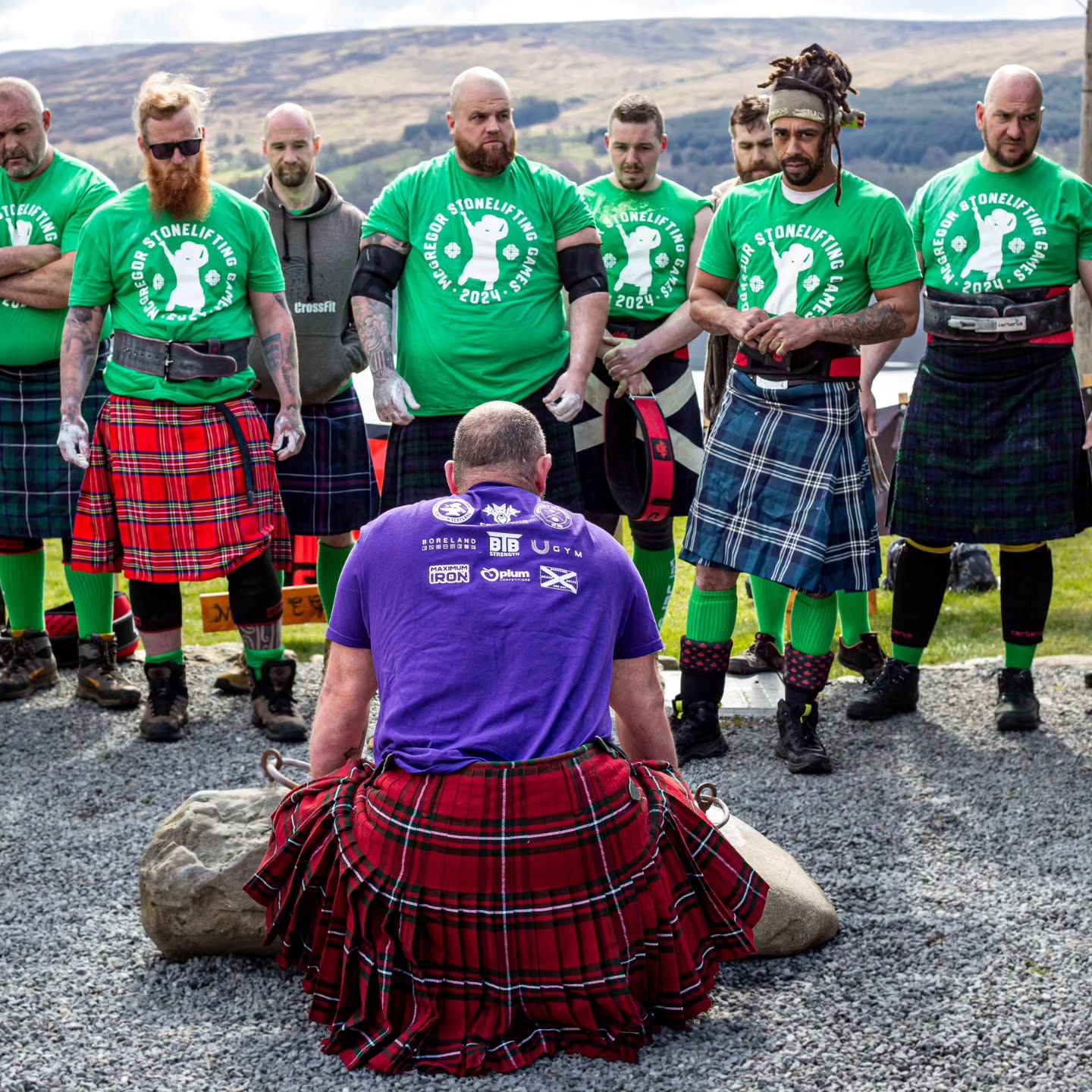McGregor Stonelifting Games - Britain's Strongest Stonelifter Masters ...